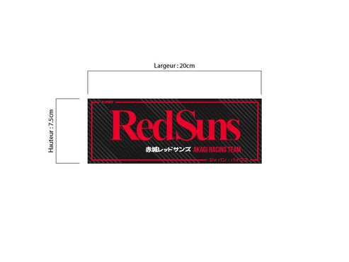 Sticker carrosserie Akagi RedSuns – Japan Vibes