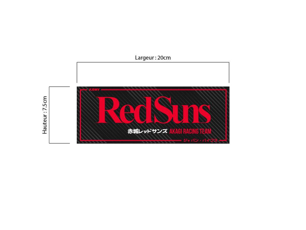 Sticker carrosserie Akagi RedSuns – Japan Vibes